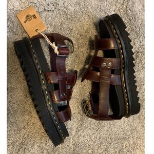 Dr. Martens | Shoes | Doc Martens Terry Leather Fishermans Sandals ...